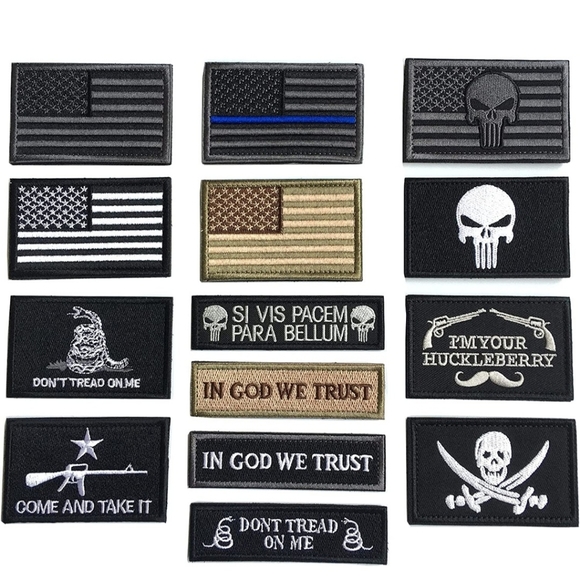 Accessories | New Set Of 14 3x2 Hook And Loop Tactical Military Patches ...